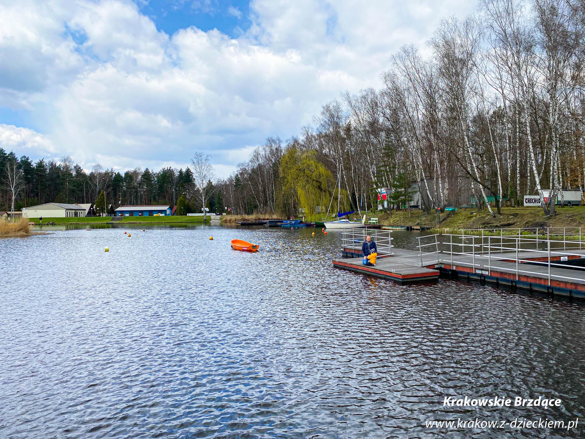 Zalew Chechło w Trzebini - wypoczynek nad wodą - Kraków z dzieckiem.pl