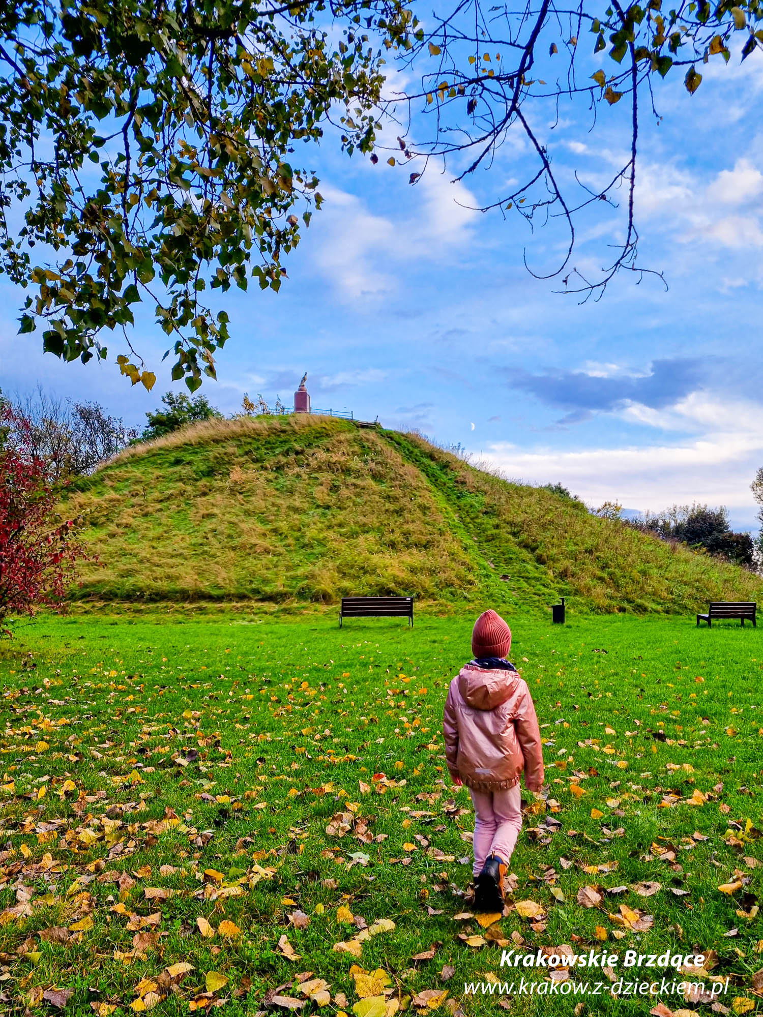 Kopiec Wandy - mało znany krakowski kopiec - Krakowskie Brzdące