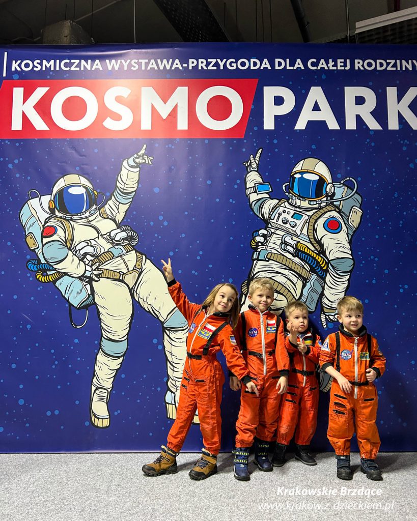 Kosmopark - kosmiczna wystawa w Solvay w Krakowie - Krakowskie Brzdące